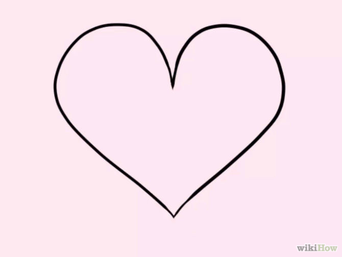 How To Draw A Simple Heart Cliparts co