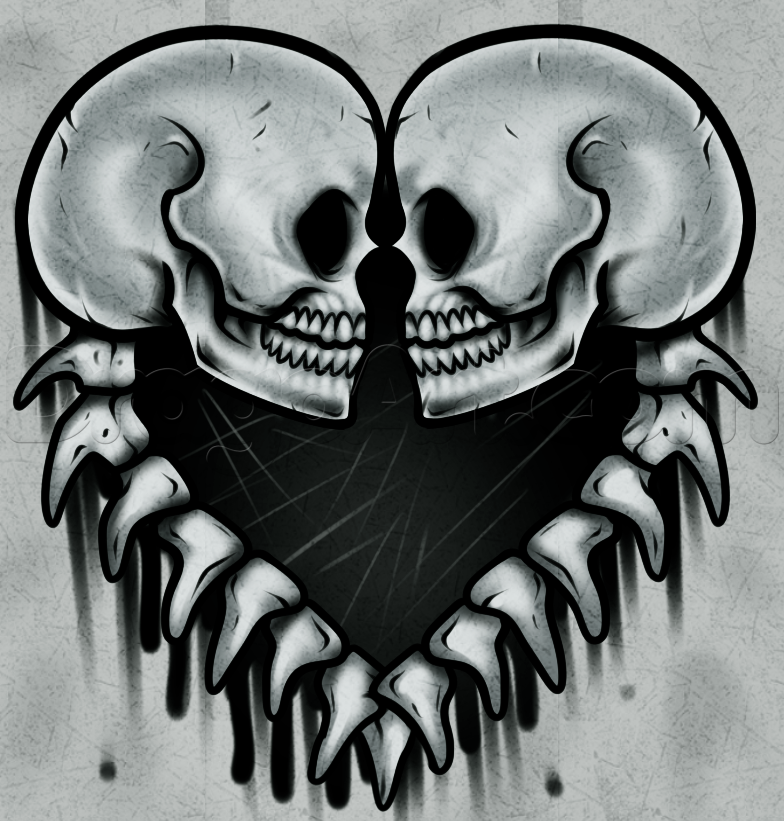 Easy Skull Drawings Cliparts co