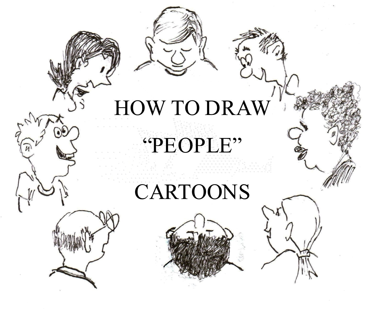 How To Draw A Cartoon Person Cliparts co