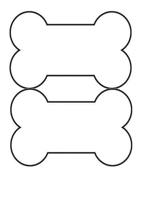 Dog Bone Outline Cliparts co