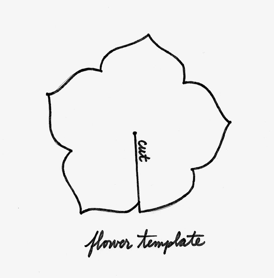8 Petal Flower Template Cliparts co
