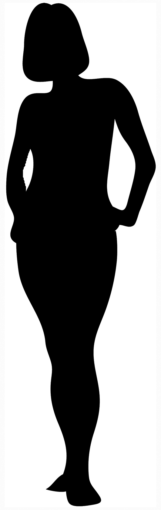 Outline Of A Woman Cliparts co