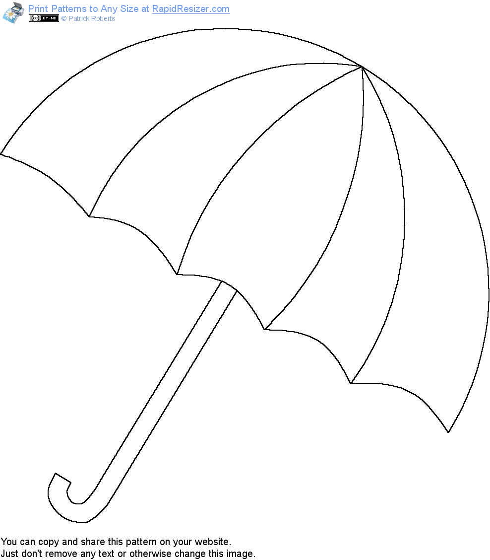 Umbrella Pattern Printable Printable Word Searches