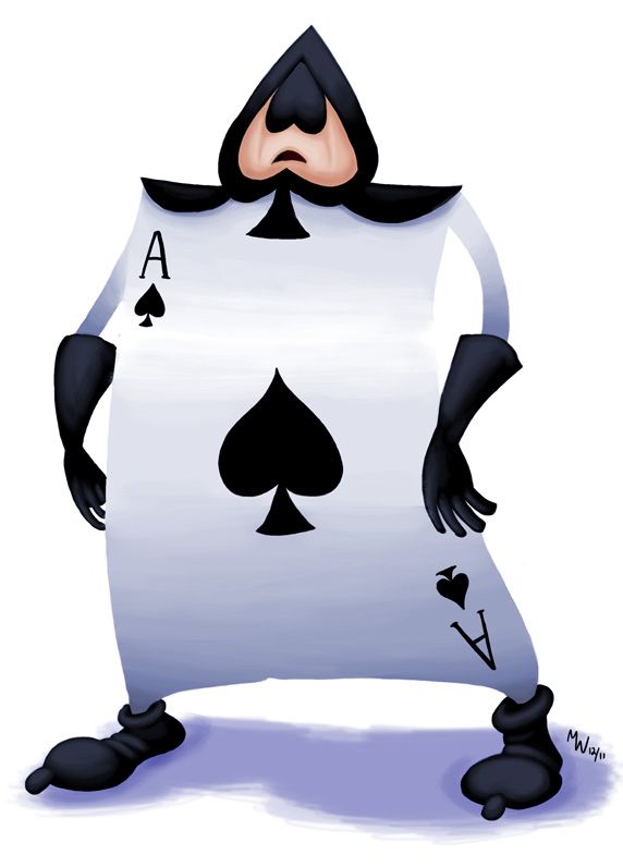 Card Soldiers Alice In Wonderland Cliparts co