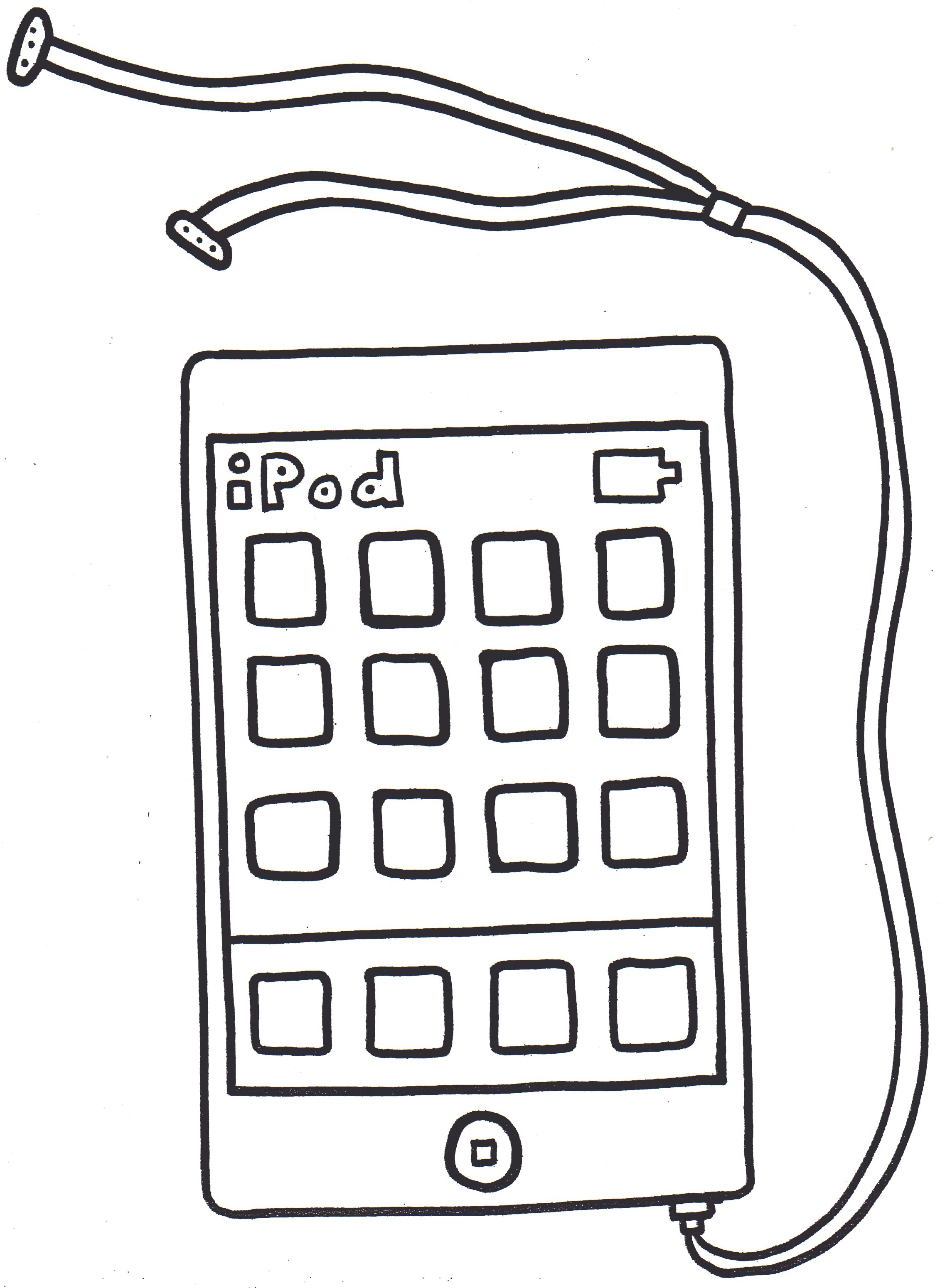 Ipad Coloring Pages Cliparts co Ipad Coloring Pages Cliparts co