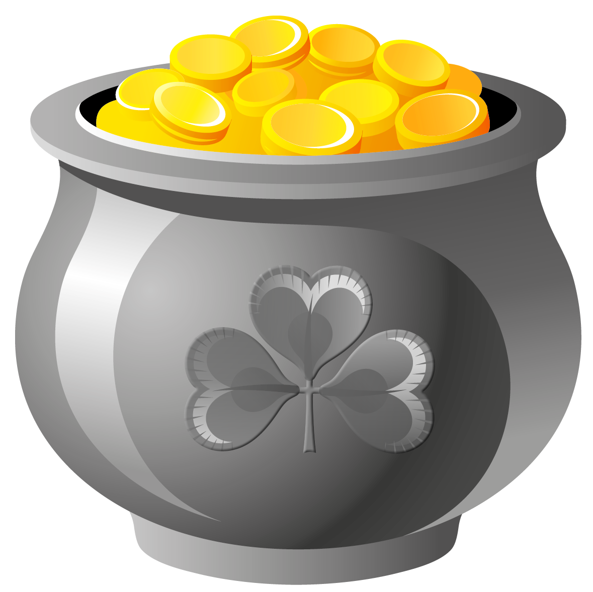 Pot Of Gold Picture Cliparts co