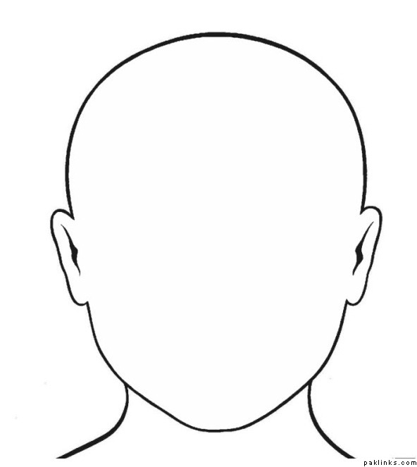 Blank Face Outline Cliparts co