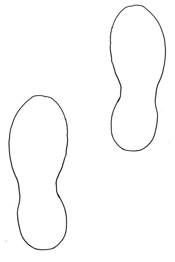 Printable Shoe Template Printable World Holiday
