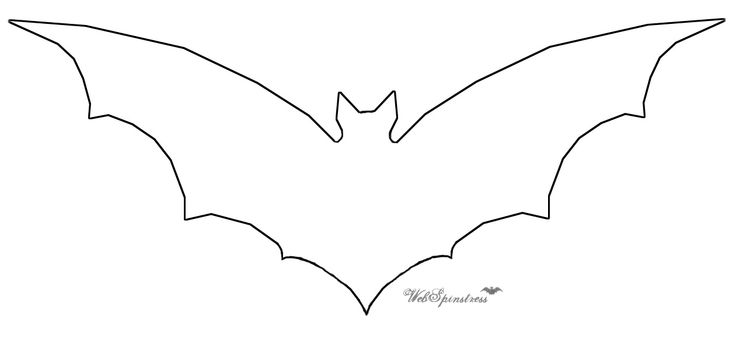 Bat Stencil Cliparts co