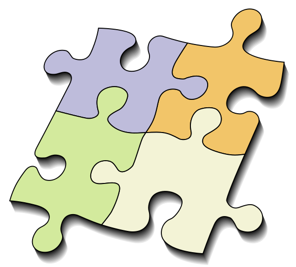 3 Piece Jigsaw Puzzle Template Cliparts co