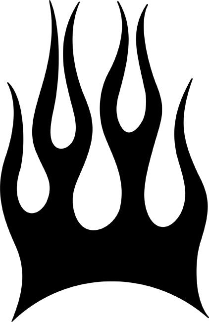 Flame Stencils Printable Cliparts co