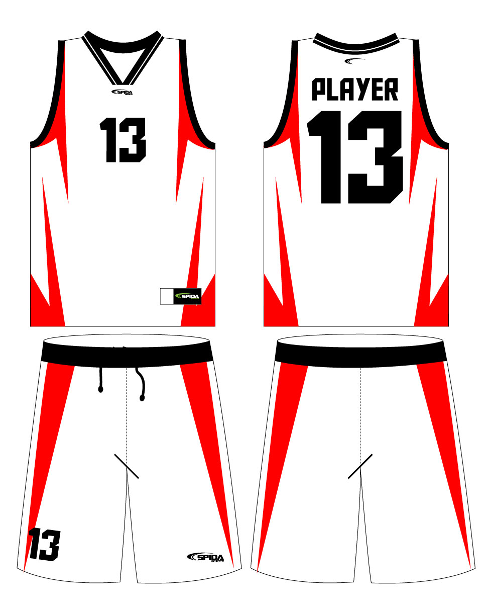 Blank Basketball Jersey Template Cliparts co