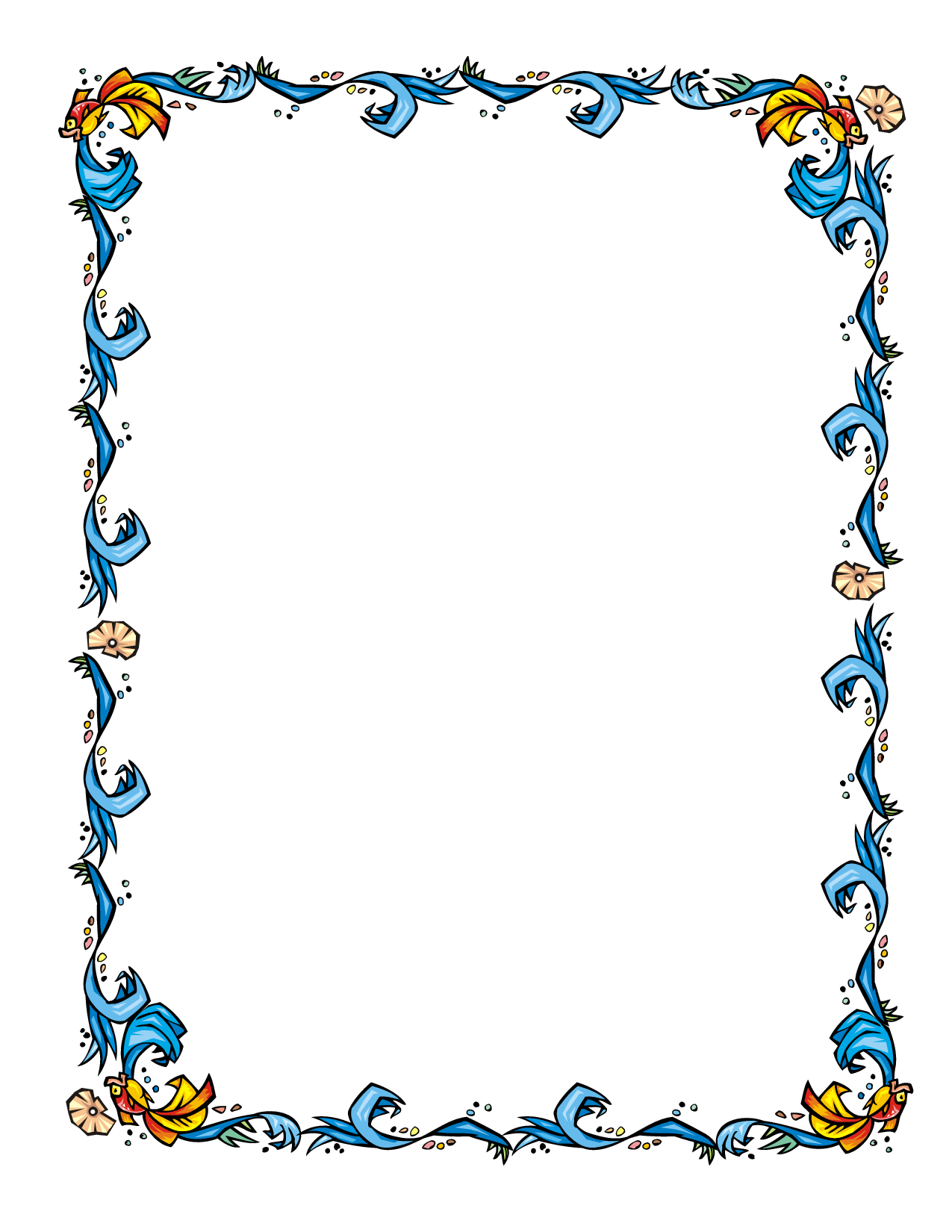 Free Page Border Templates Cliparts co