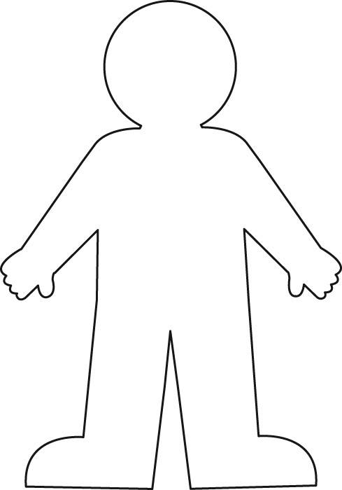 Human Body Outline Printable Cliparts co