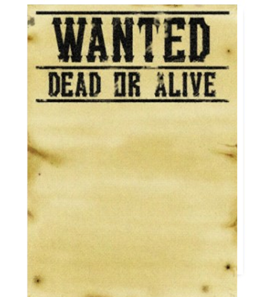 Download Western Wanted Poster Templates Free Turbabitcircle