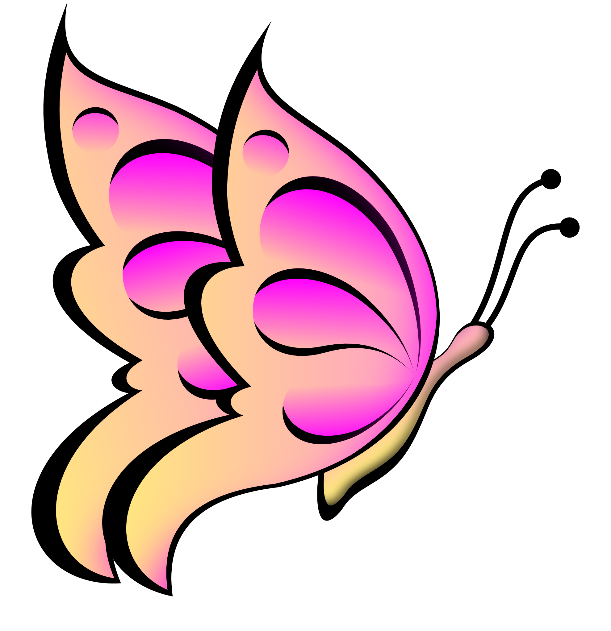 Butterflies Clip Art Cliparts co