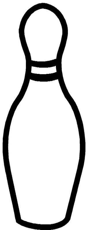Bowling Pin Template Cliparts co