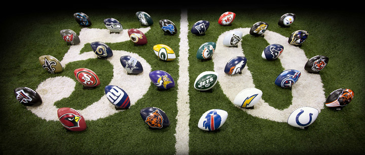 NFL Team Graphic Footballs. Sport Graphics - Cliparts.co