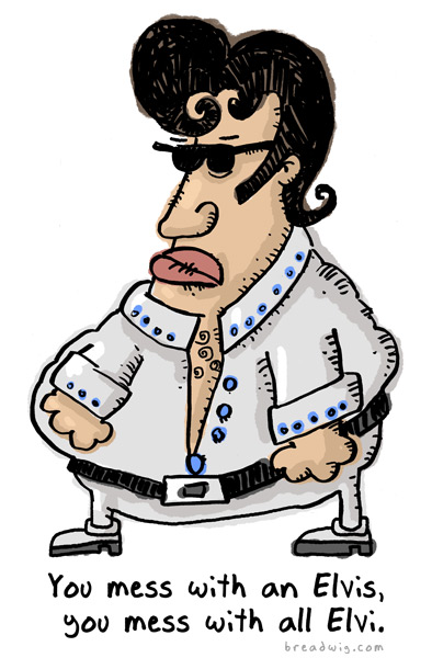 Elvis Cartoon - Cliparts.co