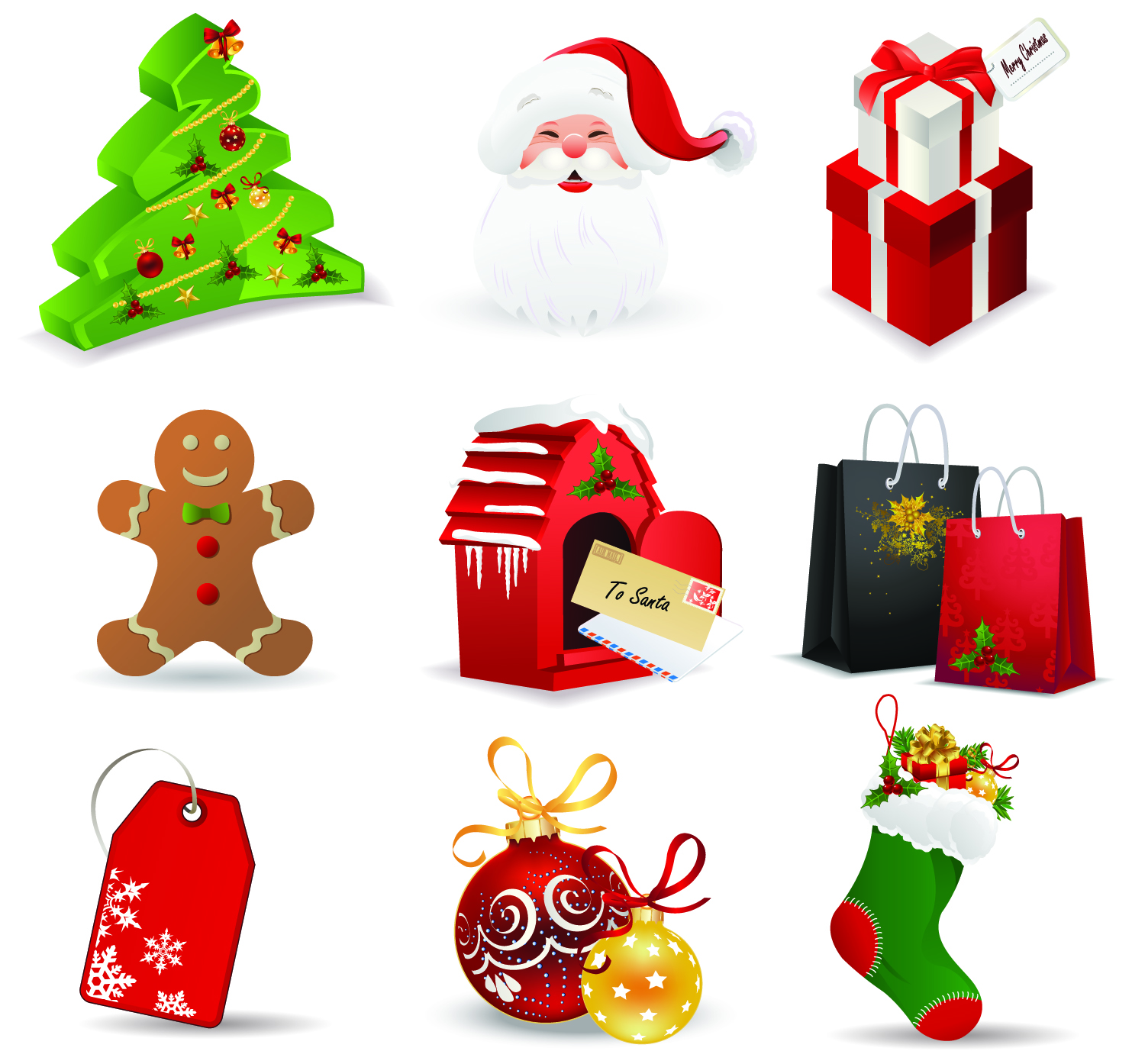 Christmas Icons Pictures - Cliparts.co