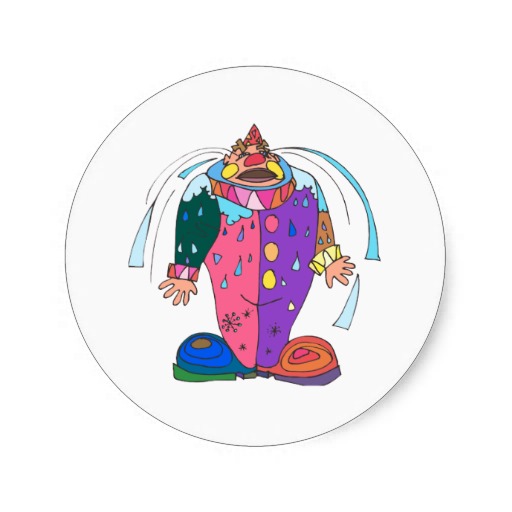 Laughing Clown Stickers, Laughing Clown Sticker Designs - Cliparts.co