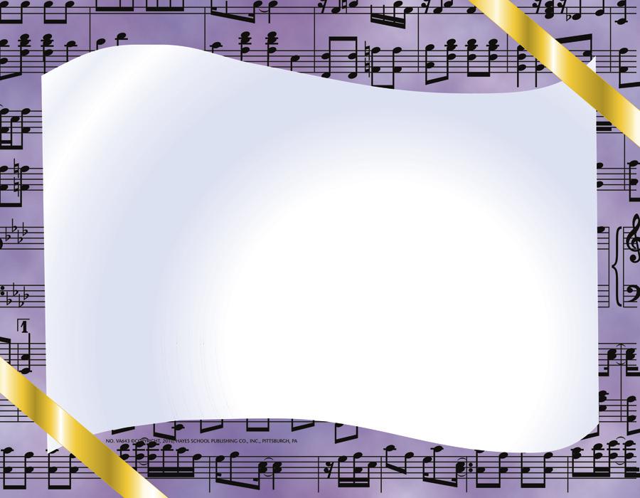 Music Borders - Cliparts.co