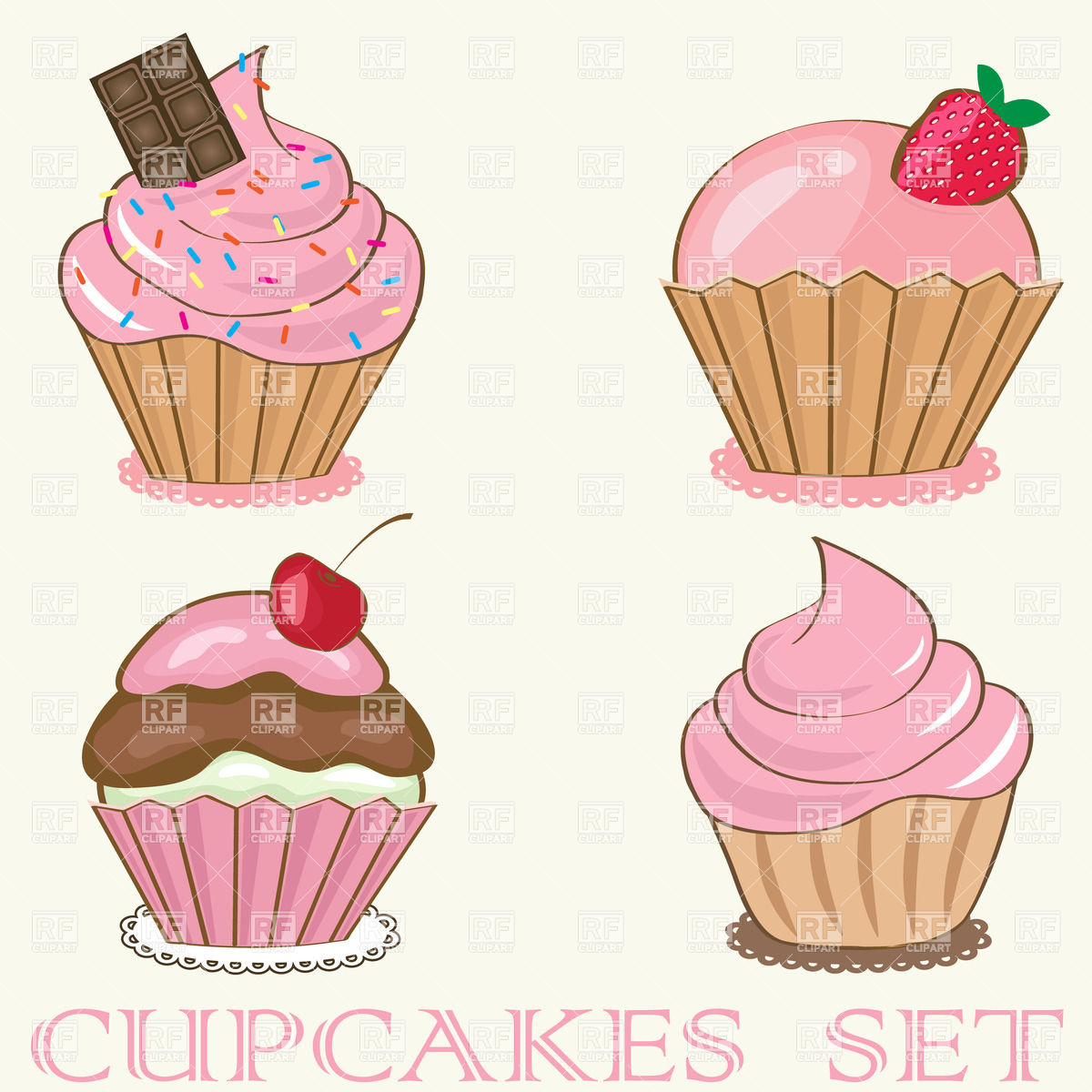 Cartoon Of A Cupcake - Cliparts.co